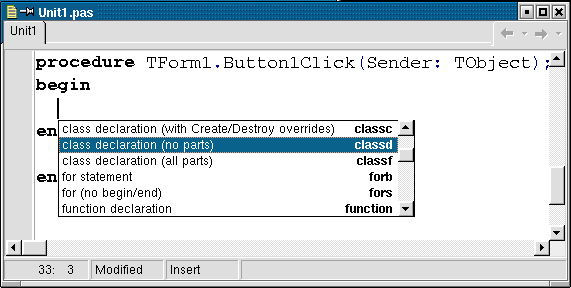 Kylix Tutorial Part 15